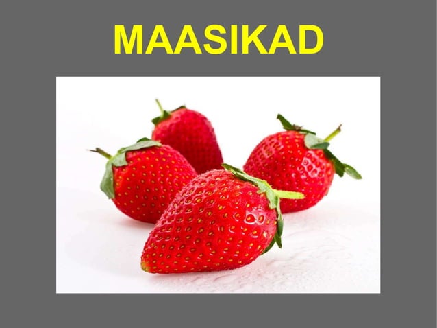 Puuviljad ja marjad | PPT