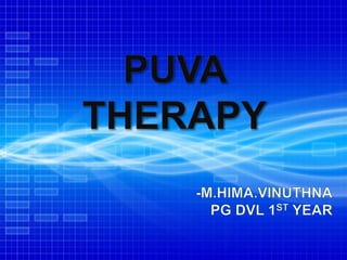 Puva therapy | PPTX