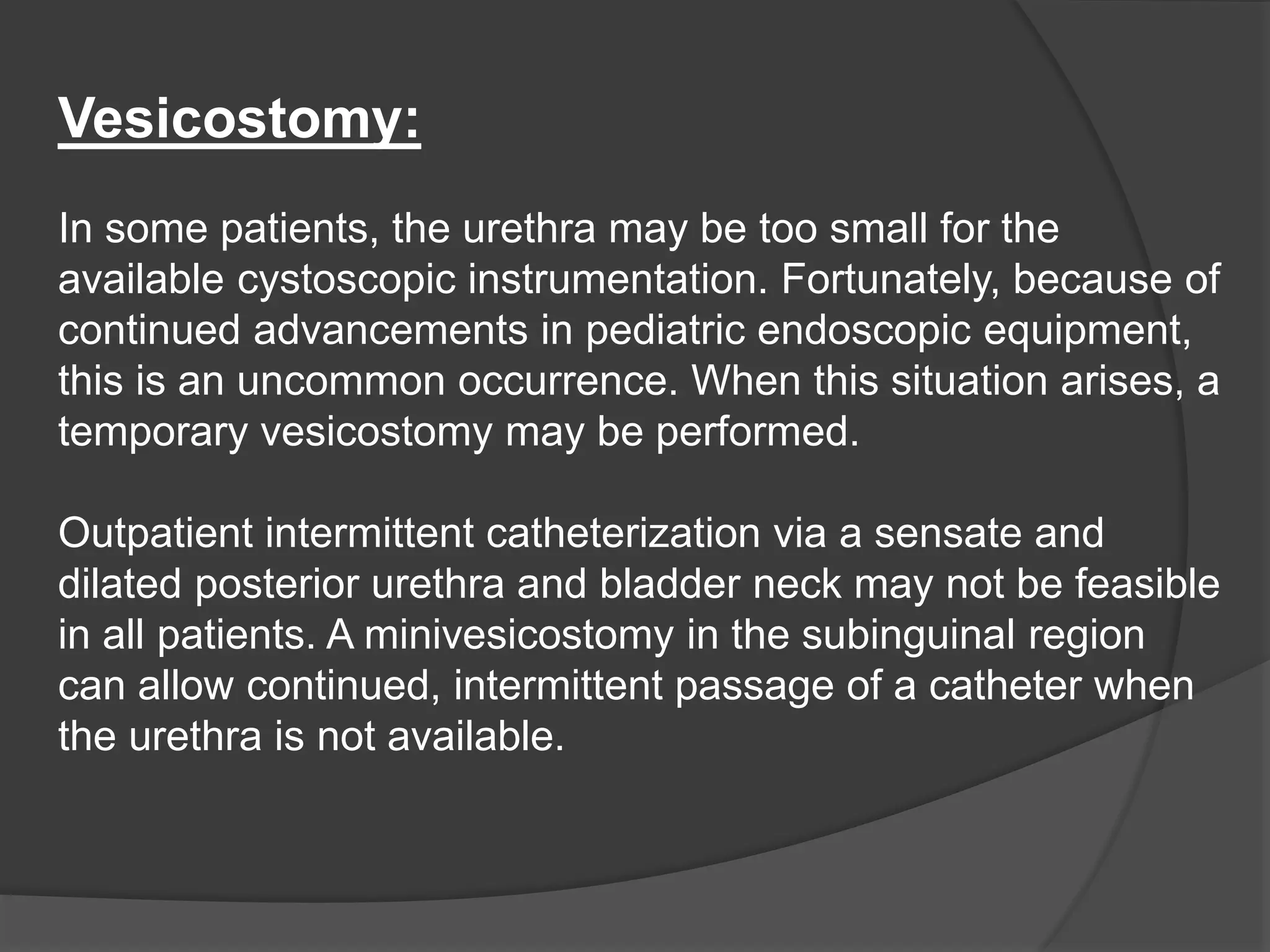 Posterior urethral valve | PPTX