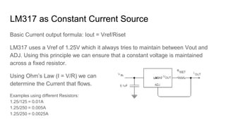 #6 constant current sources | PPTX | Physics | Science