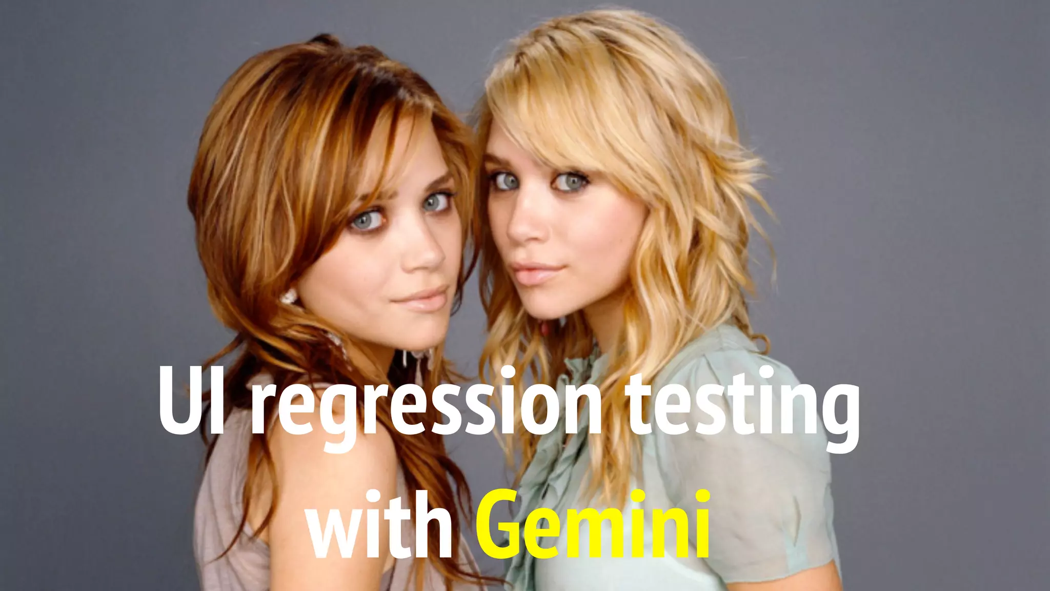 Sergii Puzankov «UI Regression Testing with "Gemini"» | PPT