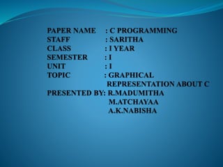 PUZZLE IN C PROGRAMMING | PPT