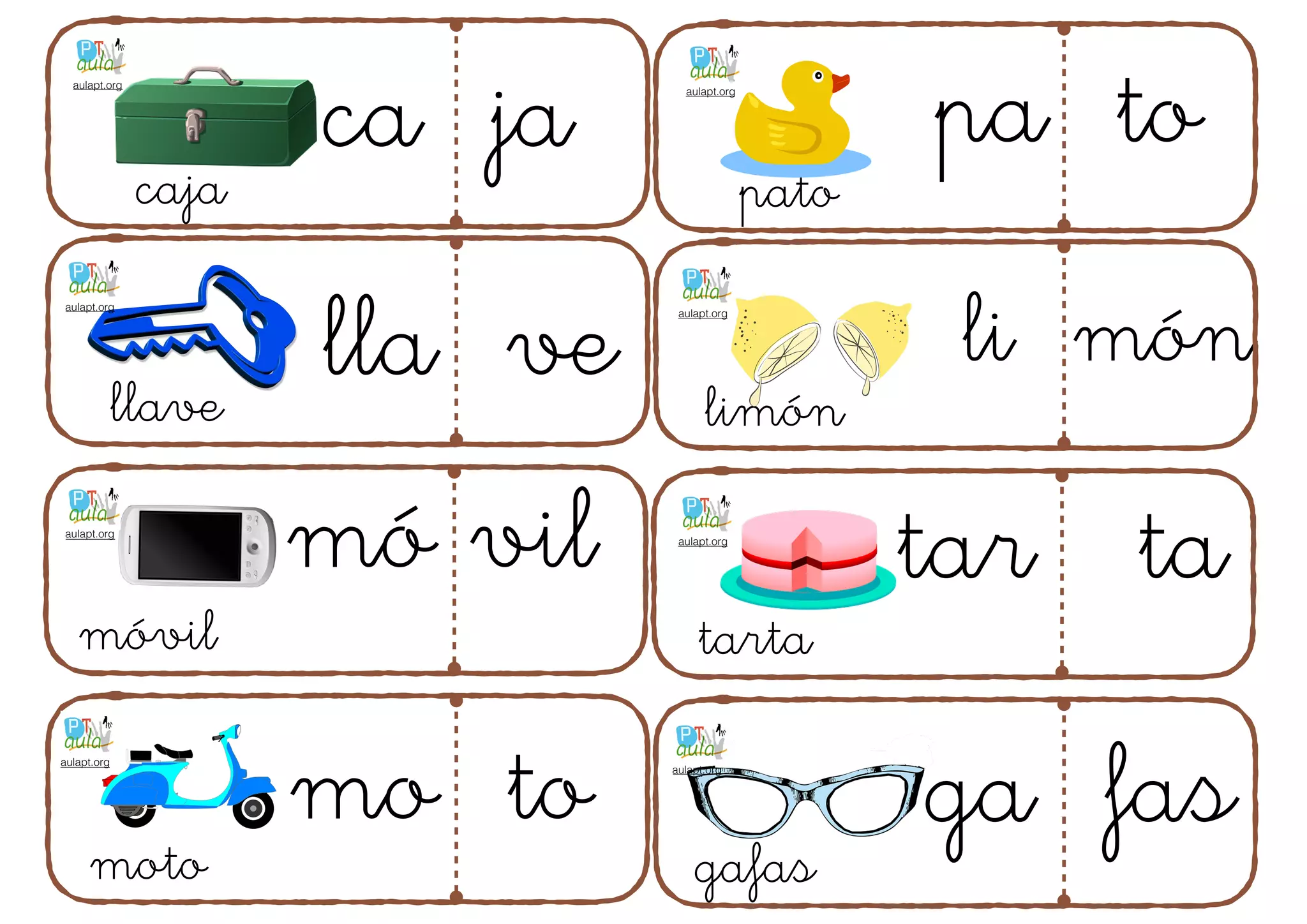 Puzzle silabas | PPT