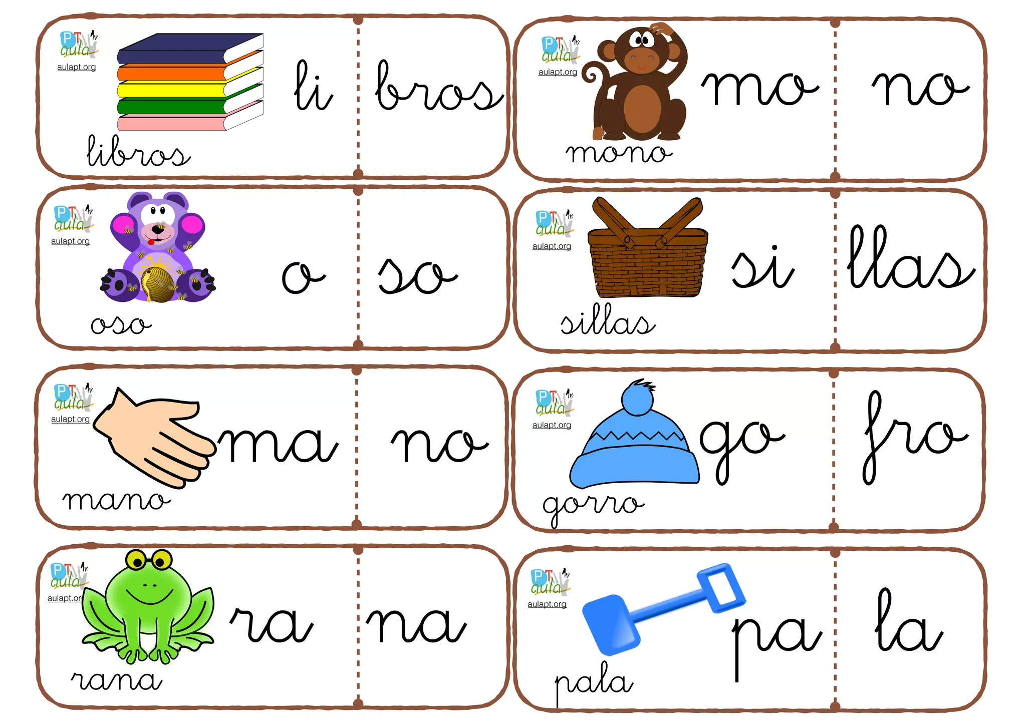 Puzzle silabas | PPT