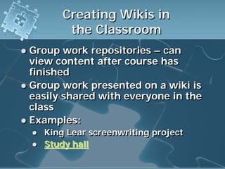 Puzzled by Wikis And Blogs? | PPT