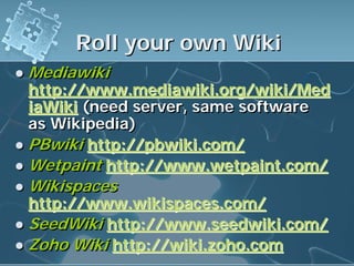 Puzzled by Wikis And Blogs? | PPT