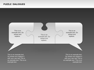 Puzzle Dialog Shapes | PPT