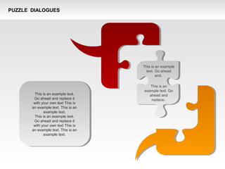 Puzzle Dialog Shapes | PPT