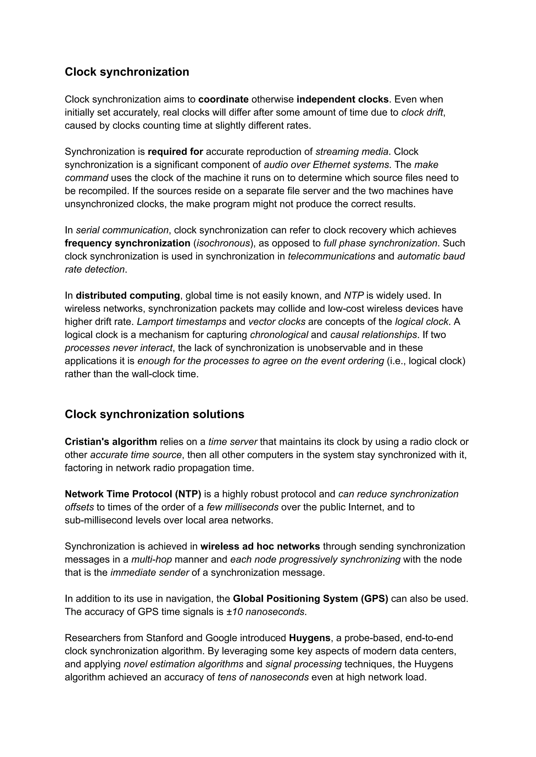 About TrueTime, Spanner, Clock synchronization, CAP theorem, Two-phase ...