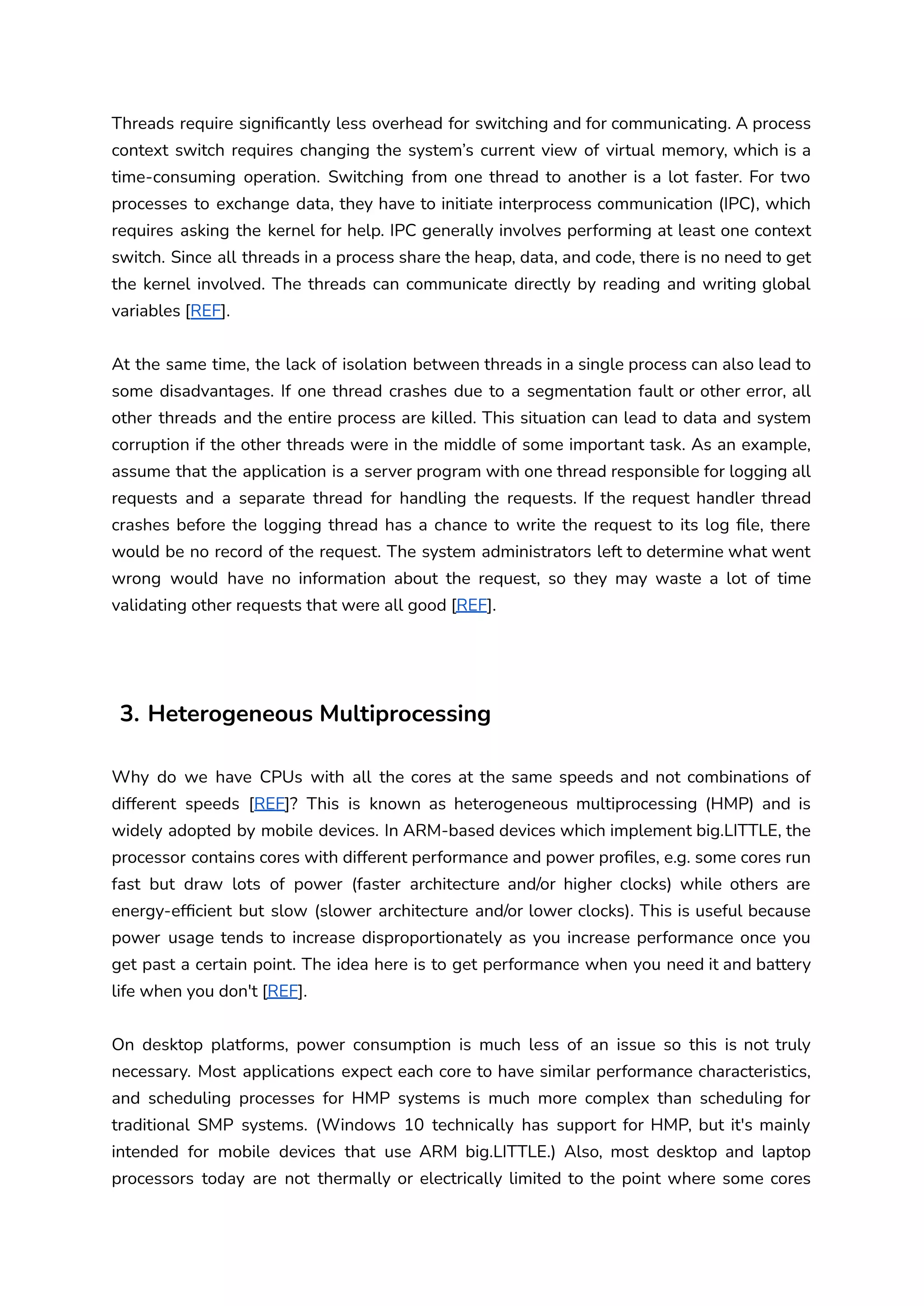 Shared Memory Parallelism Notes Pdf Operating Systems Computer