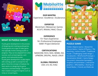 Puzzle Game Development | PDF