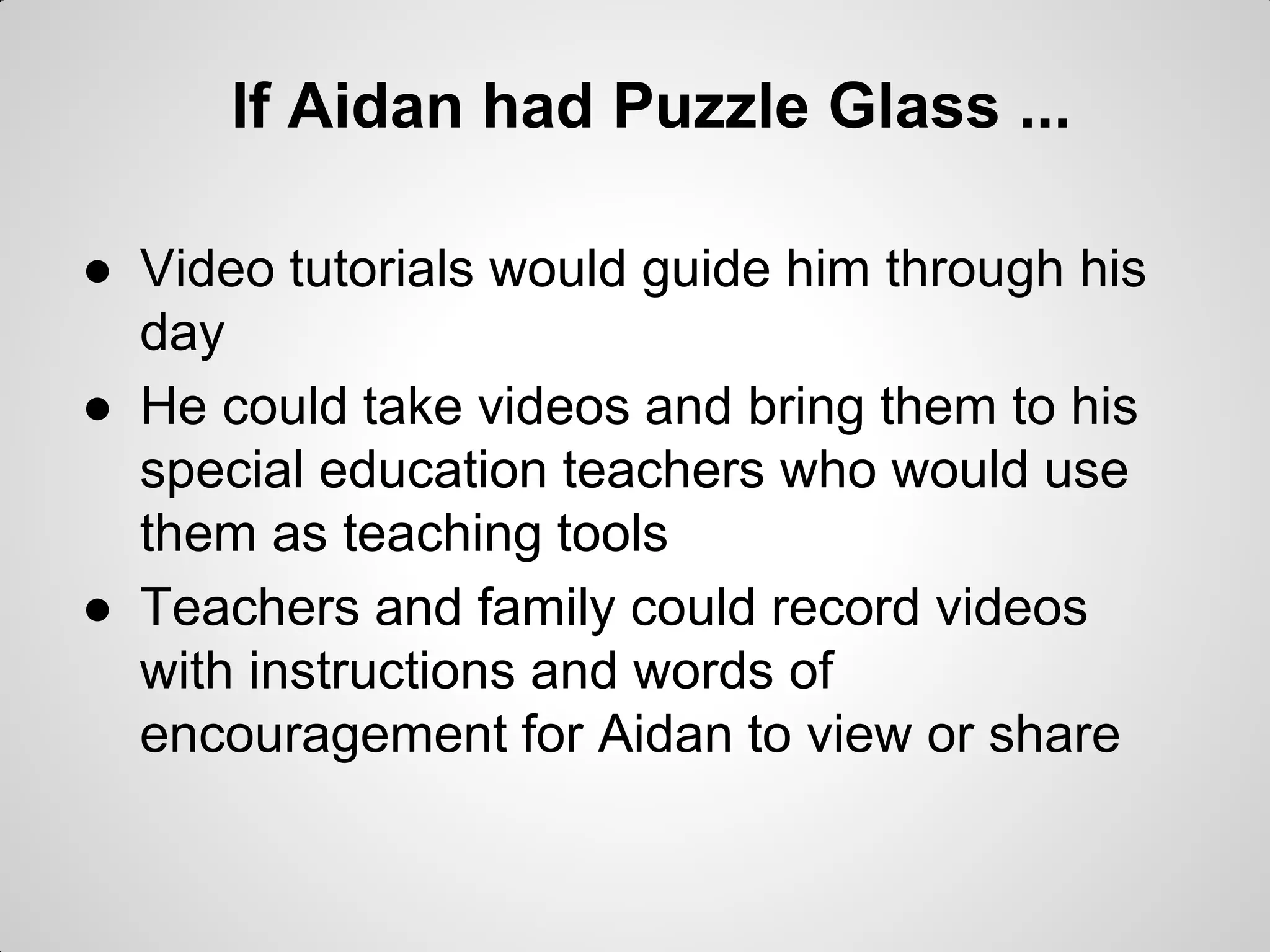 Puzzle Glass Presentation | PDF