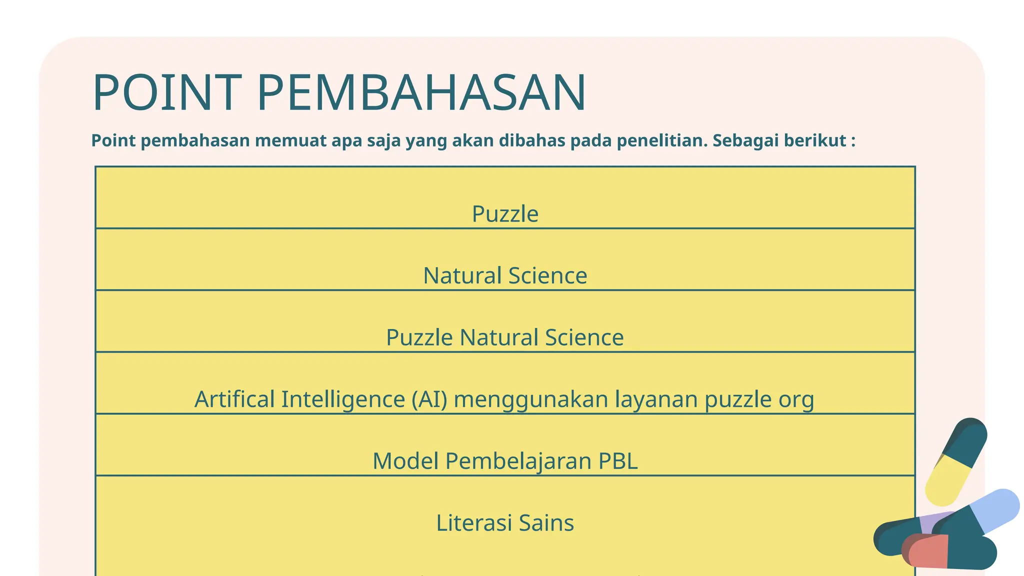 Puzzle Natural Science PPT. Untuk materi | PPSX
