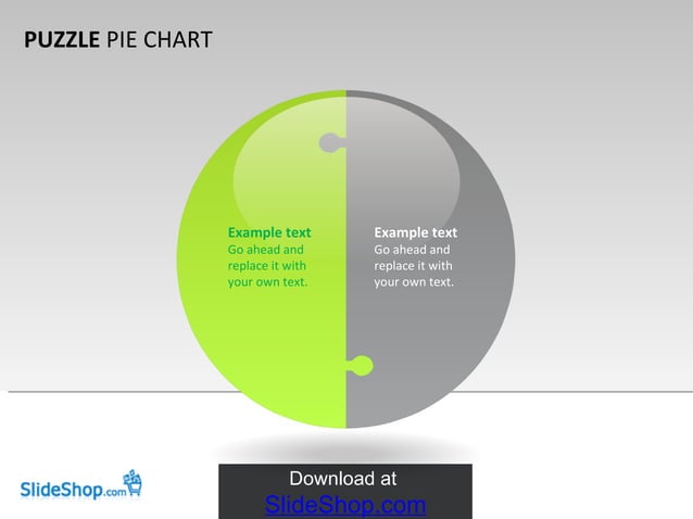 Puzzle pie chart | PPT