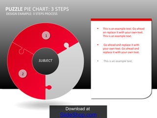 Puzzle pie chart | PPT