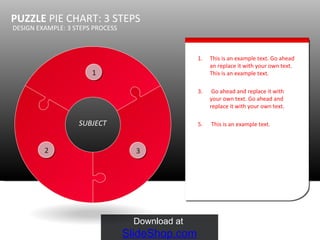 Puzzle pie chart | PPT