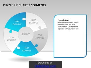 Puzzle pie chart | PPT