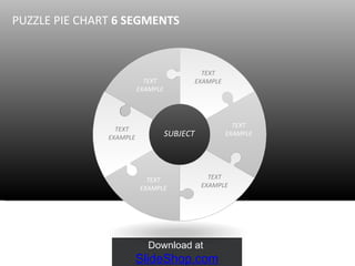 Puzzle pie chart | PPT