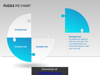 Puzzle pie chart | PPT