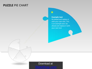 Puzzle pie chart | PPT