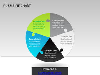 Puzzle pie chart | PPT