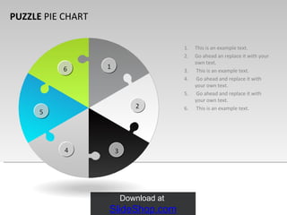 Puzzle pie chart | PPT