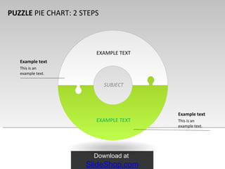Puzzle pie chart | PPT