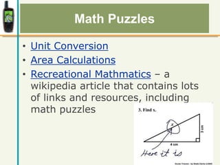 Geocaching Puzzle Resources | PPTX