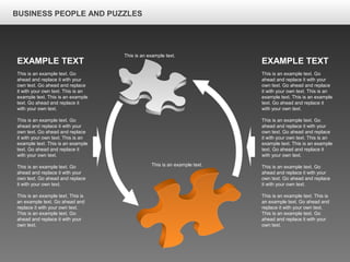 Puzzles and People for PowerPoint | PPT