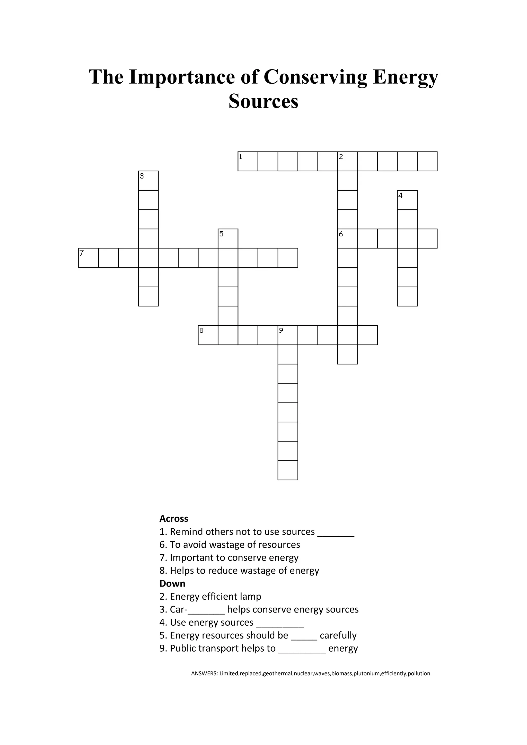 RENEWABLE & NON-RENEWABLE ENERGY PUZZLE | DOCX