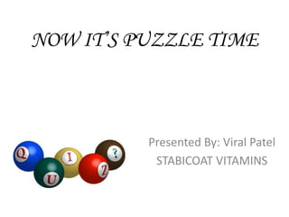 Puzzle time | PPT