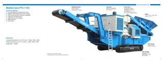 Puzzolana Mobile Crusher | Track Plant Brochure | PDF