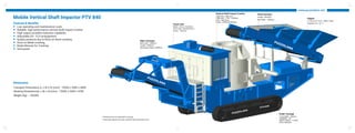 Puzzolana Mobile Crusher | Track Plant Brochure | PDF