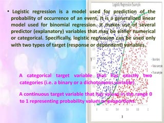 logistic regression analysis | PPT