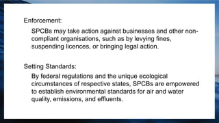Powers of State Pollution Control Board - The Water Act 1974 | PPT