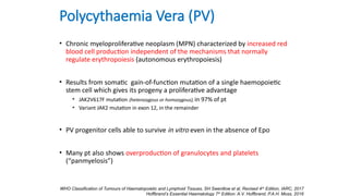 Comprehensive Overview of Polycythemia Vera and Essential ...