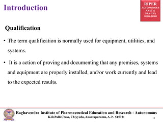 QUALIFICATION OF FT-IR | PPTX