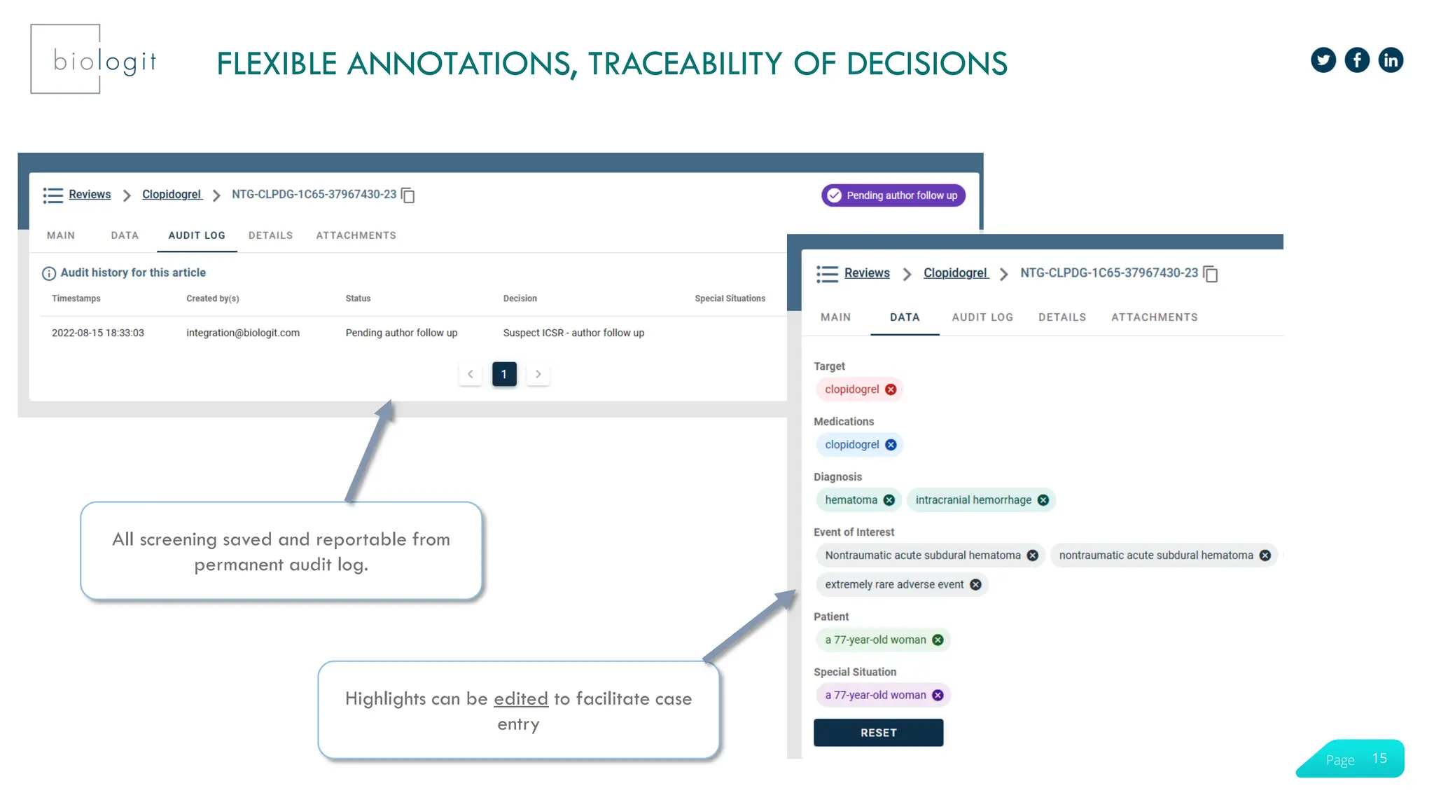 Medical Literature Monitoring for Pharmacovigilance with AI: Case Studies | PDF