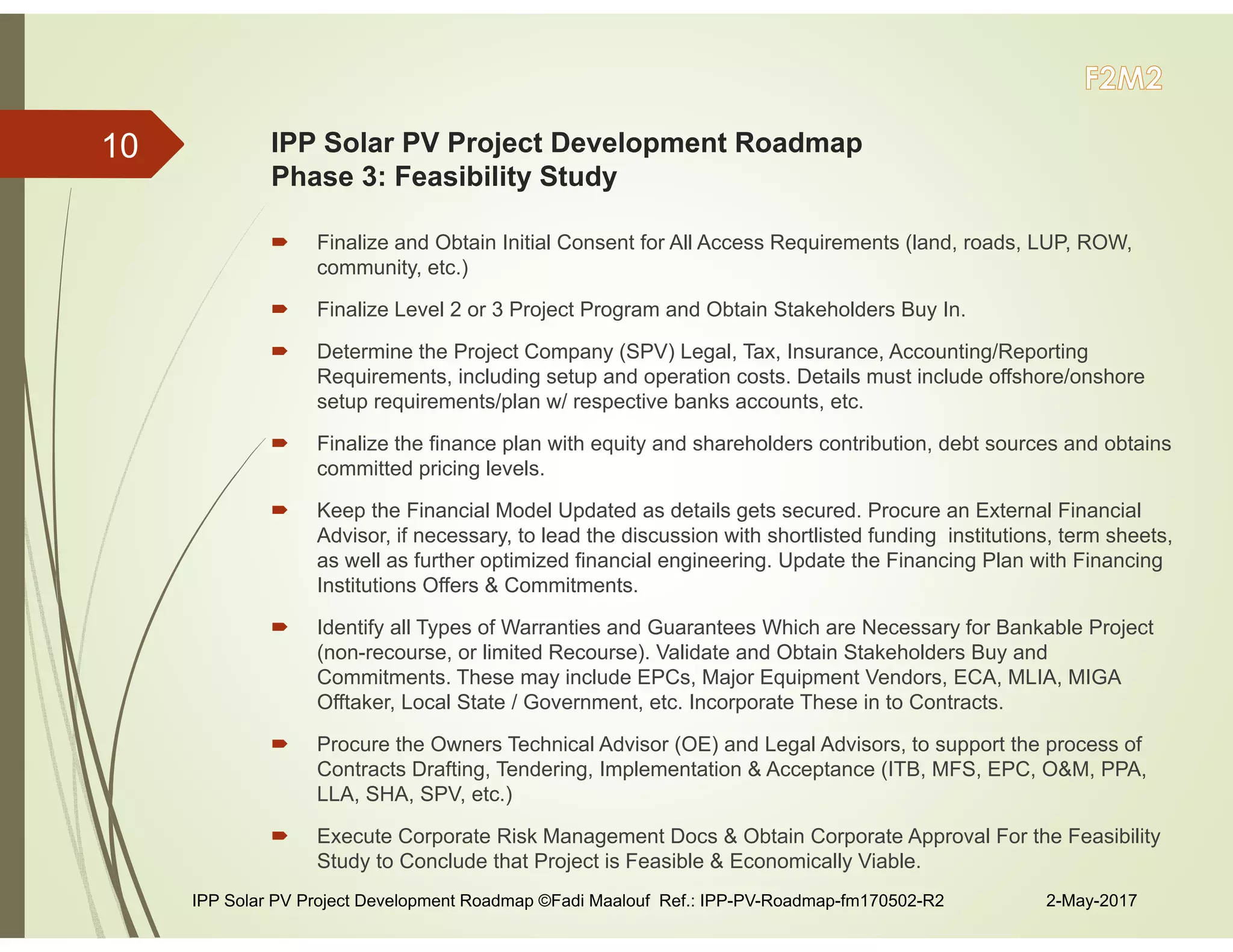 IPP Utility Scale Solar PV Project Development Roadmap | PDF