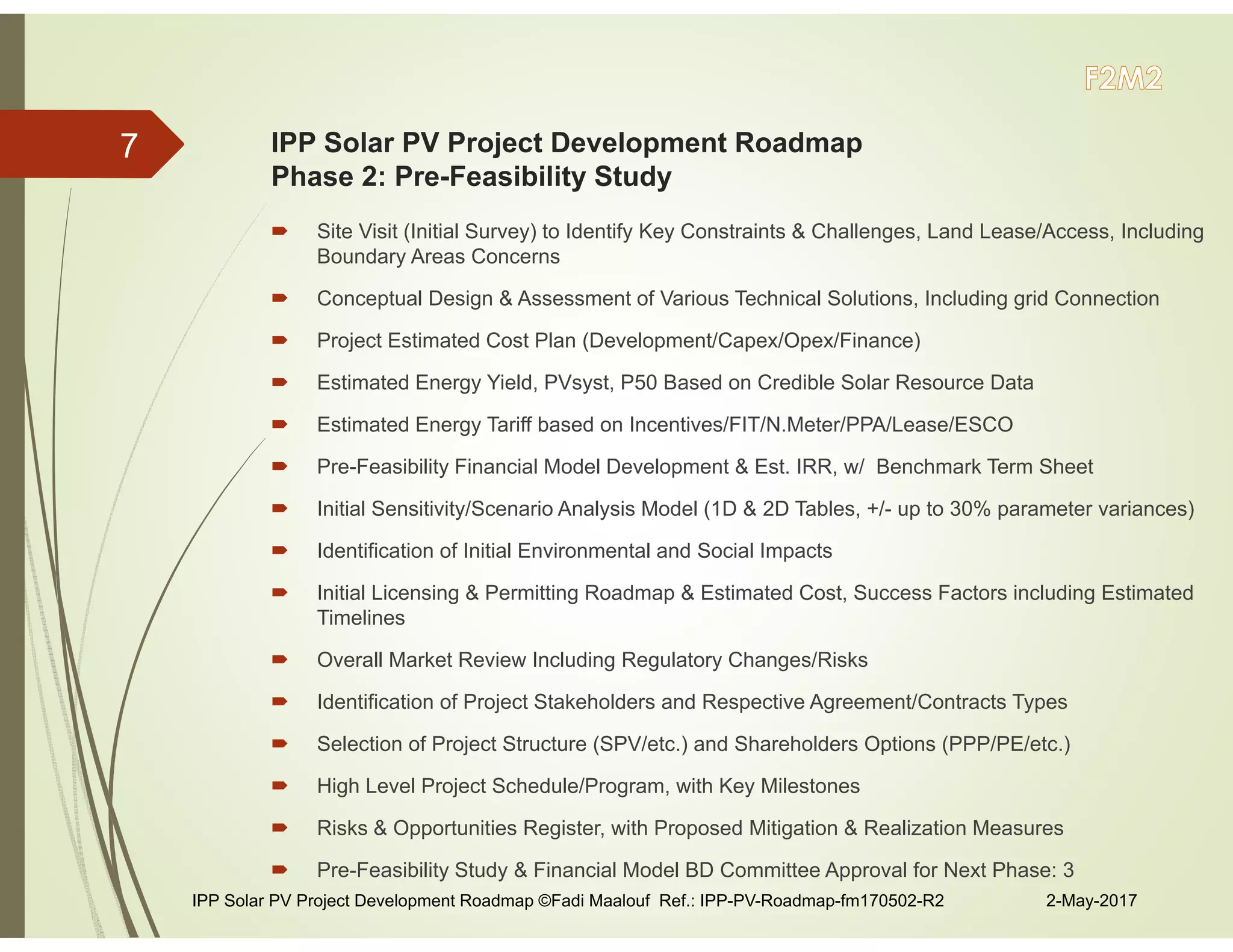 IPP Utility Scale Solar PV Project Development Roadmap | PDF