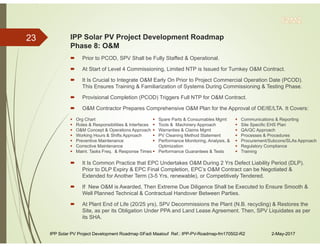 IPP Utility Scale Solar PV Project Development Roadmap | PDF