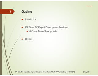 IPP Utility Scale Solar PV Project Development Roadmap | PDF