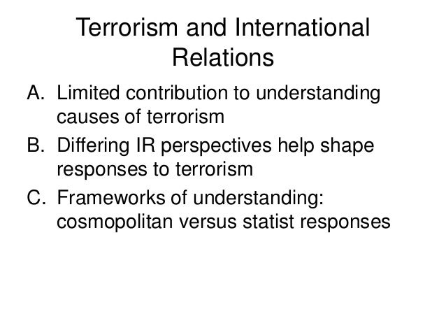C15 - International Terrorism