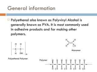 Pva | PPT | Chemistry | Science