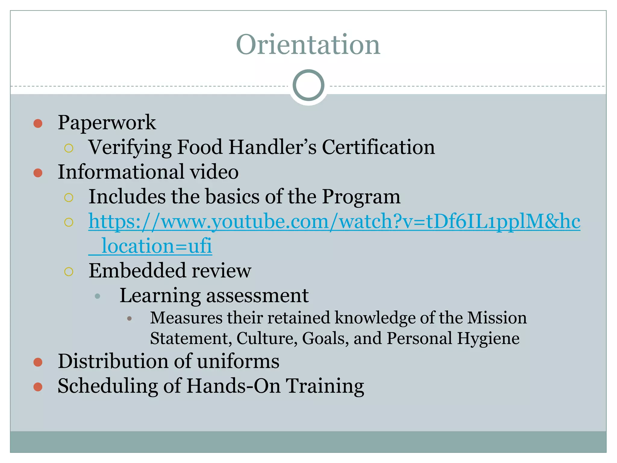 FKC || TRAINING | PPT