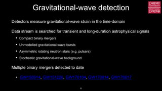 Detecting gravitational waves in Python | PPTX | Web Development | Internet