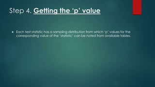 importance of P value and its uses in the realtime Significance | PDF