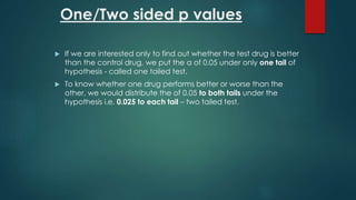 importance of P value and its uses in the realtime Significance | PDF ...