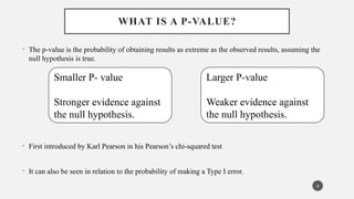 P-Value and Its Interpretation: Significance in Statistical Analysis ...