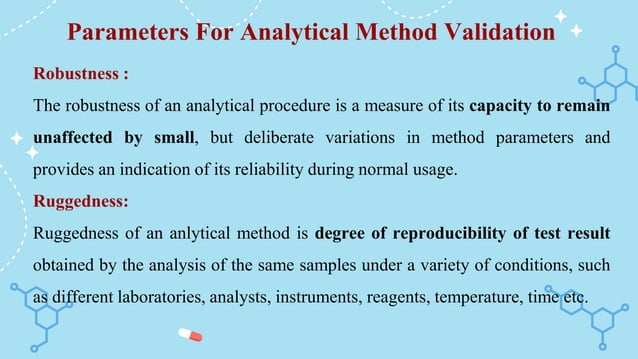 Analytical Methods Validation| PV M Pharmacy QA | PPTX | Pharmaceutical ...
